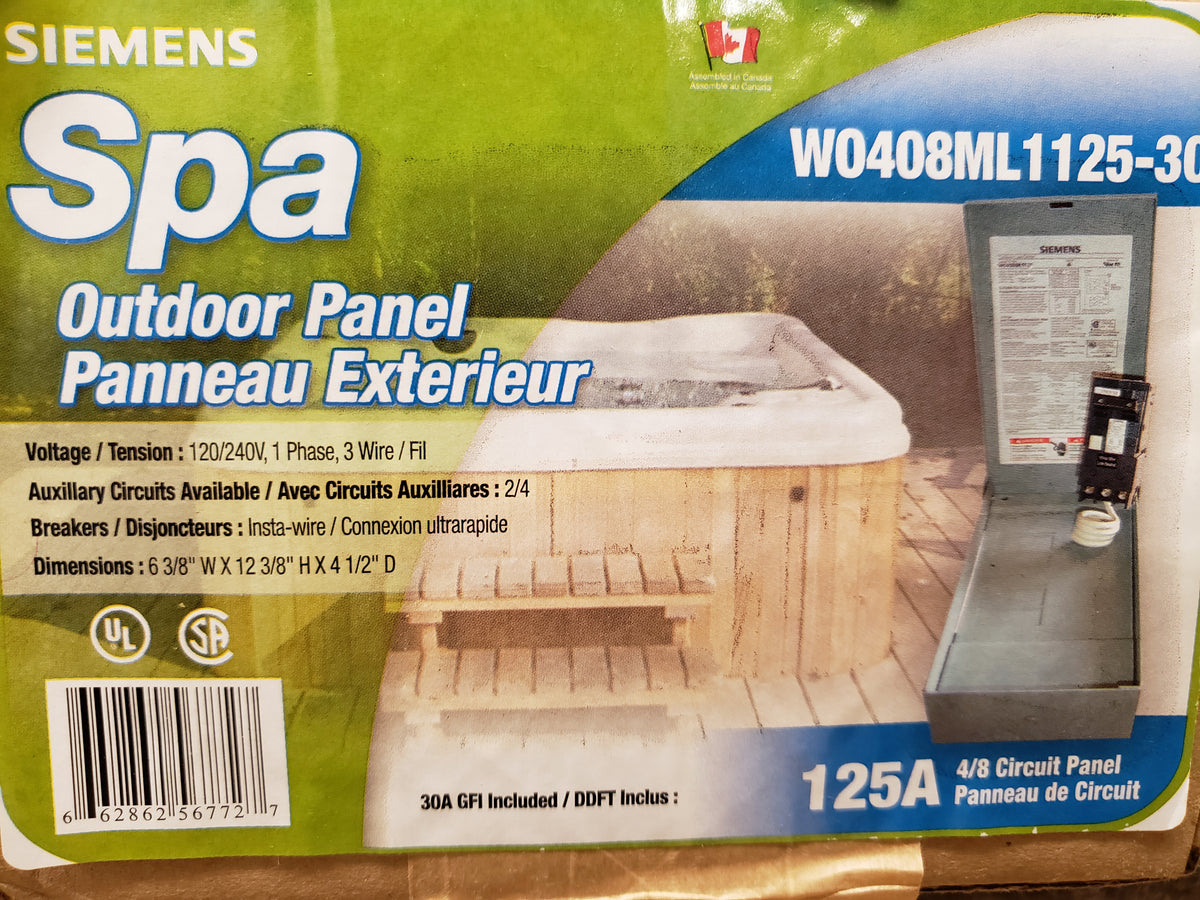 GFCI with Outdoor Panel Box - 30, 40, 50 and 60 Amp – Holland Home Leisure